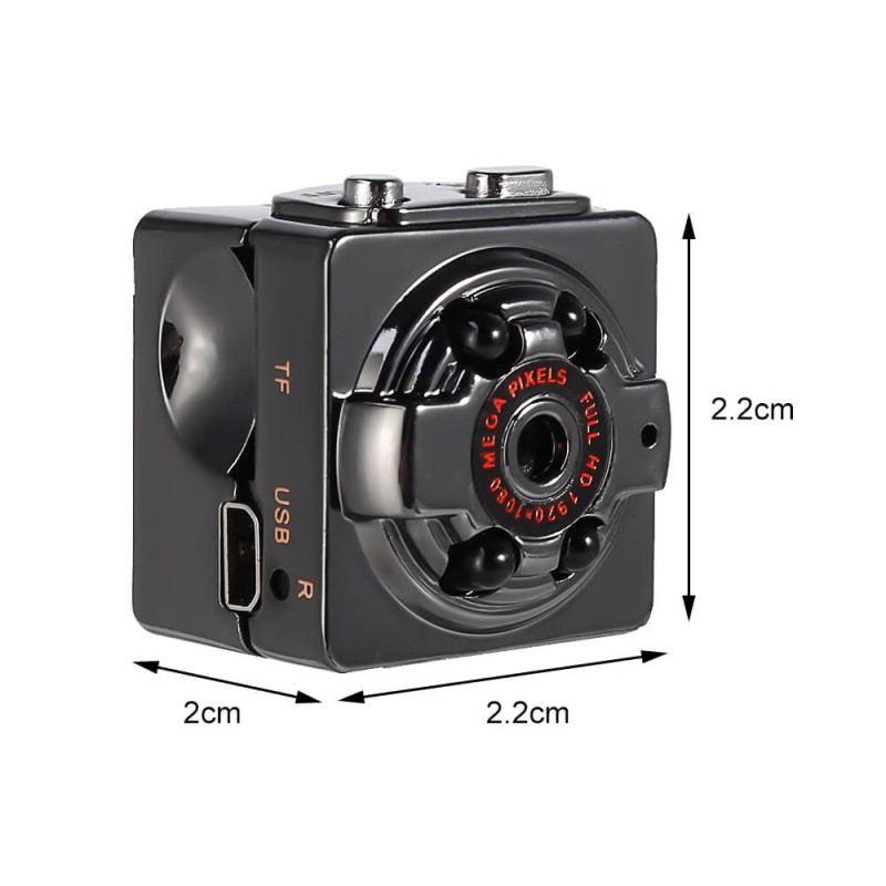 Mini Full HD camera cube
