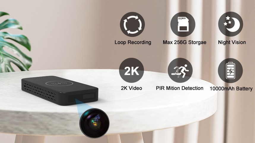 Camera battery backup 180 days in 2K motion detection